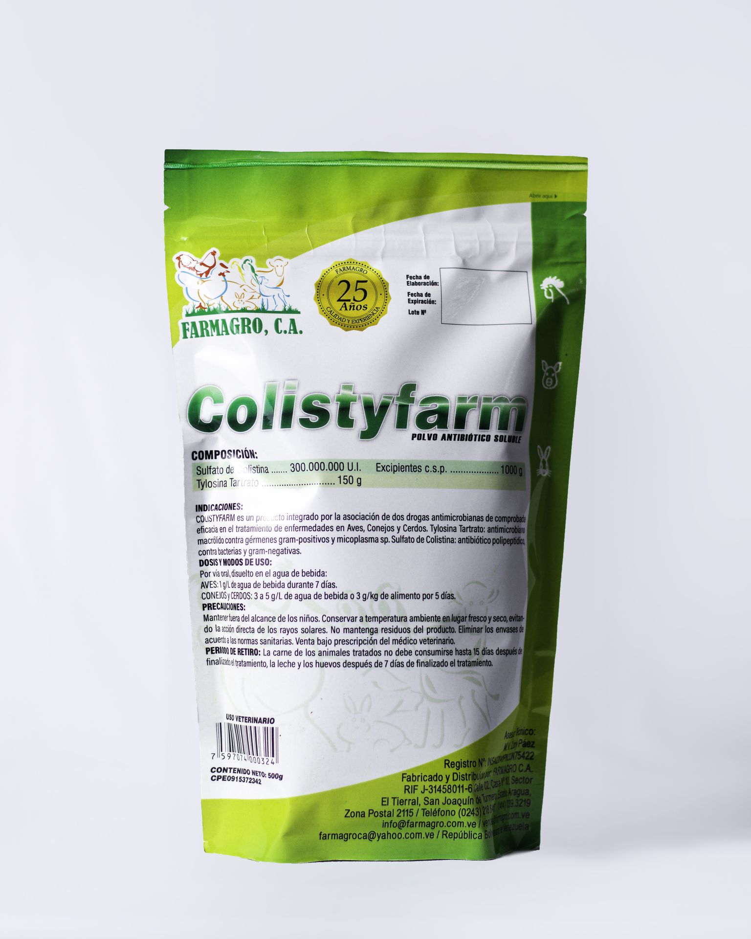 Colistyfarm | FARMAGRO